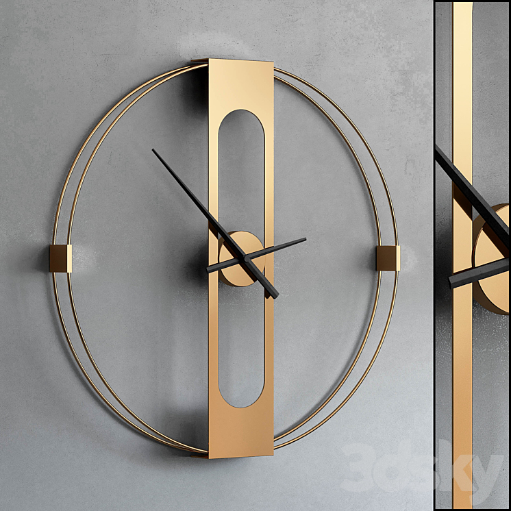 Clock 105 - Watches & Clocks - 3D model