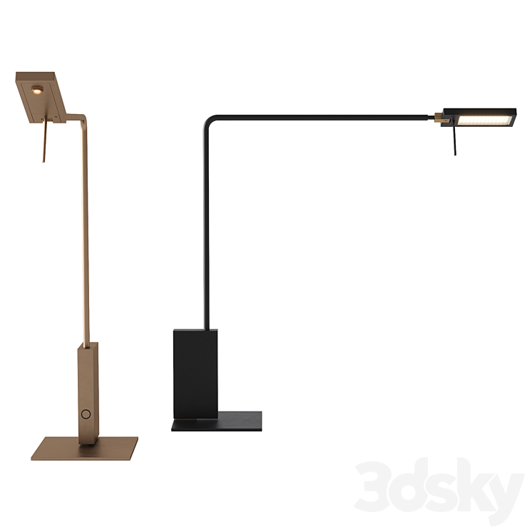 Viabizzuno Roy Table - Table lamp - 3D model