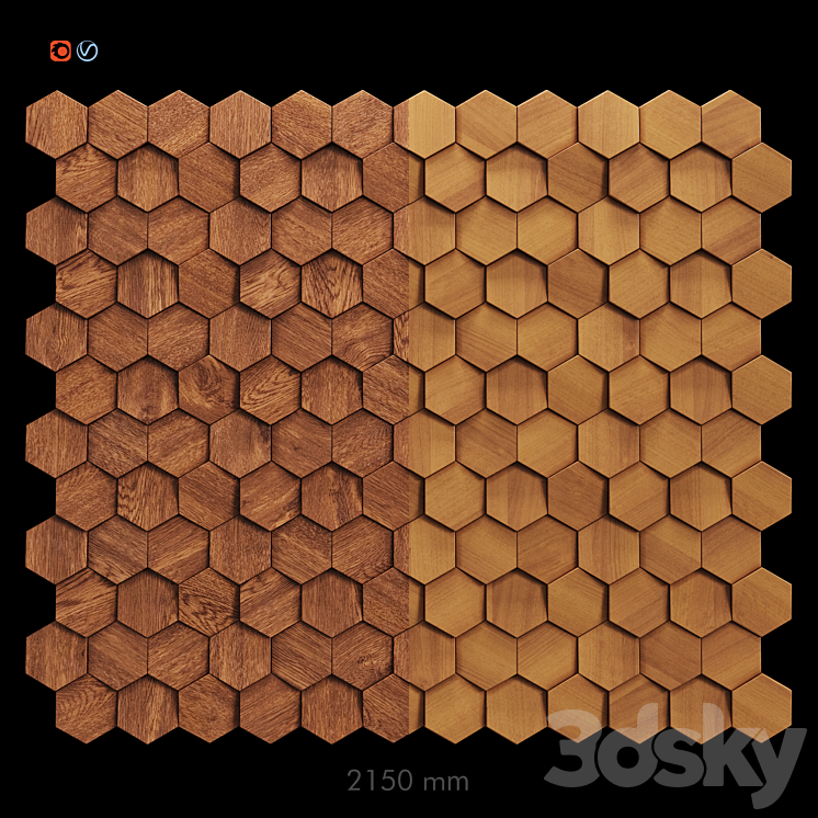 3D face panel - Other decorative objects - 3D model