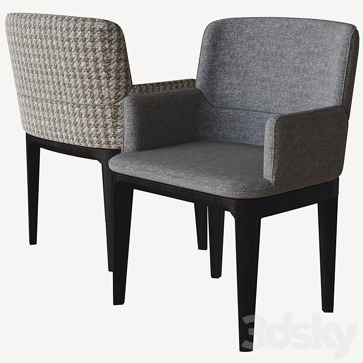 sin chair hc28 - Chair - 3D model