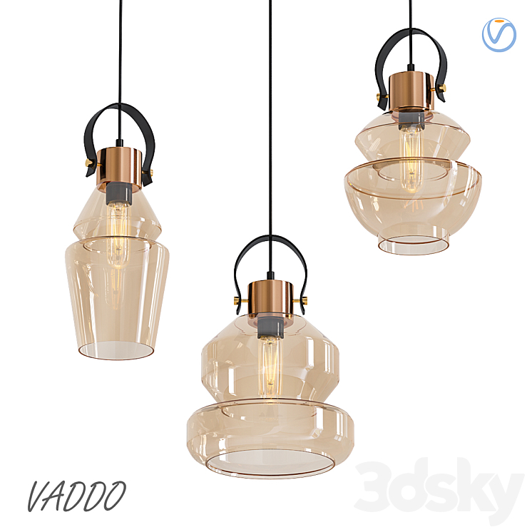 Vaddo - Pendant light - 3D model
