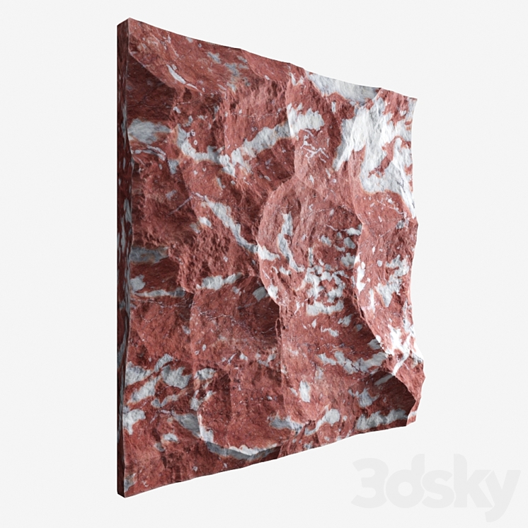 Stone wall 220 - Stone - 3D model