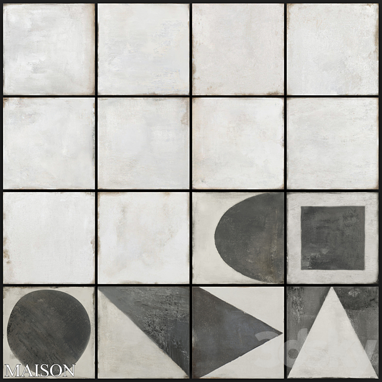Peronda Maison - Tile - 3D model