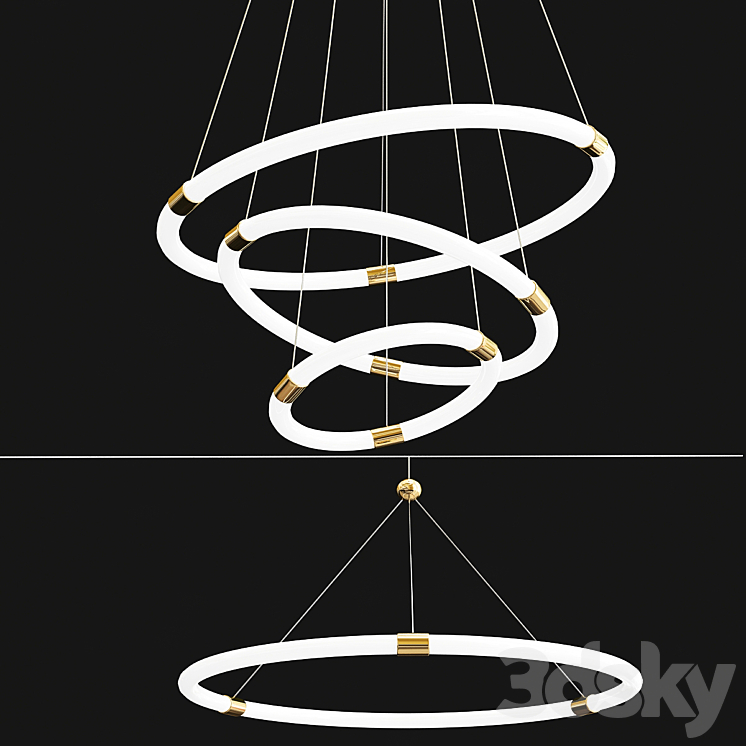 RISTEN - Pendant light - 3D model