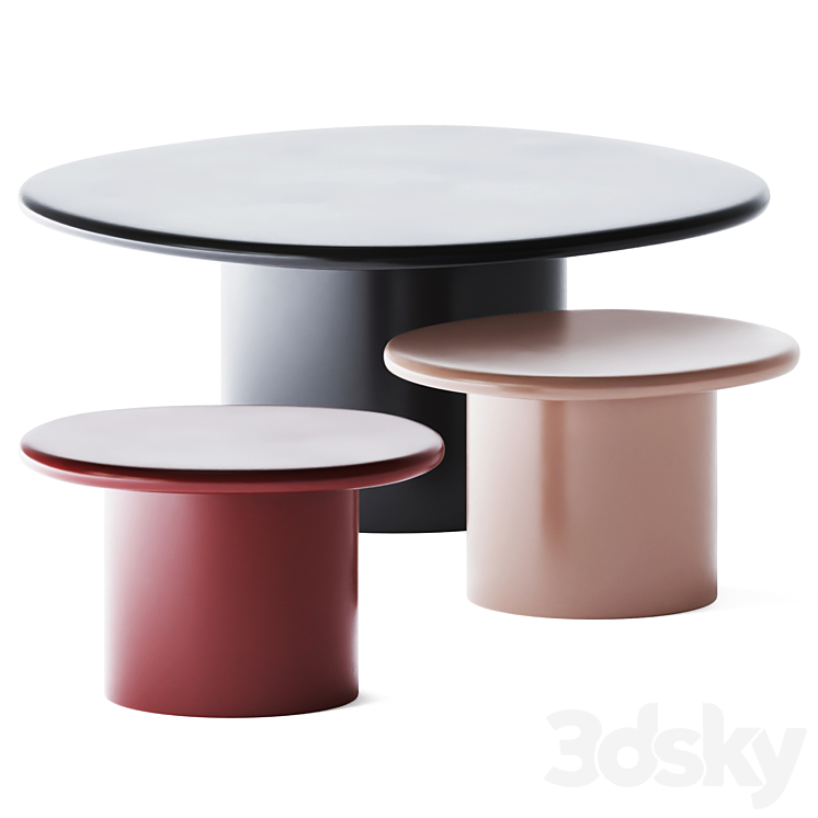 Metal Coffee Table Oreus by AM.PM - Table - 3D model
