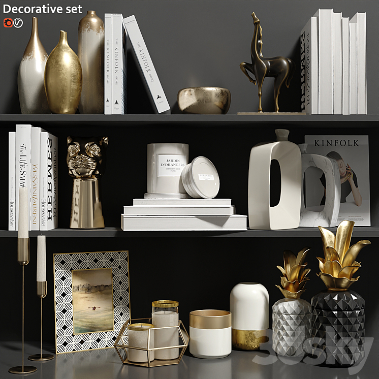 Decorative set - Decorative set - 3D model
