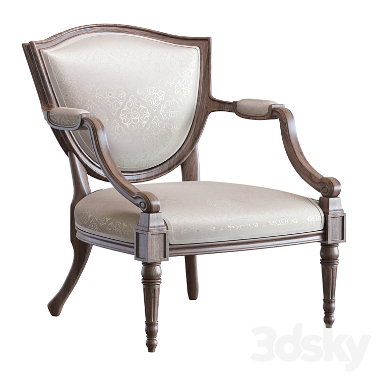 Classic armchair - Arm chair - 3D model