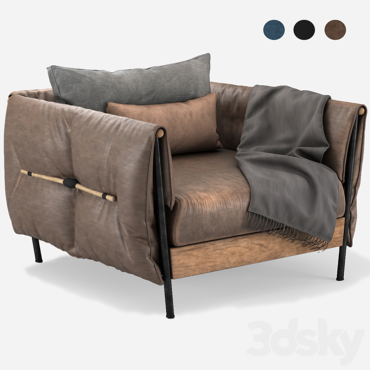 arm chair 01 - Arm chair - 3D model