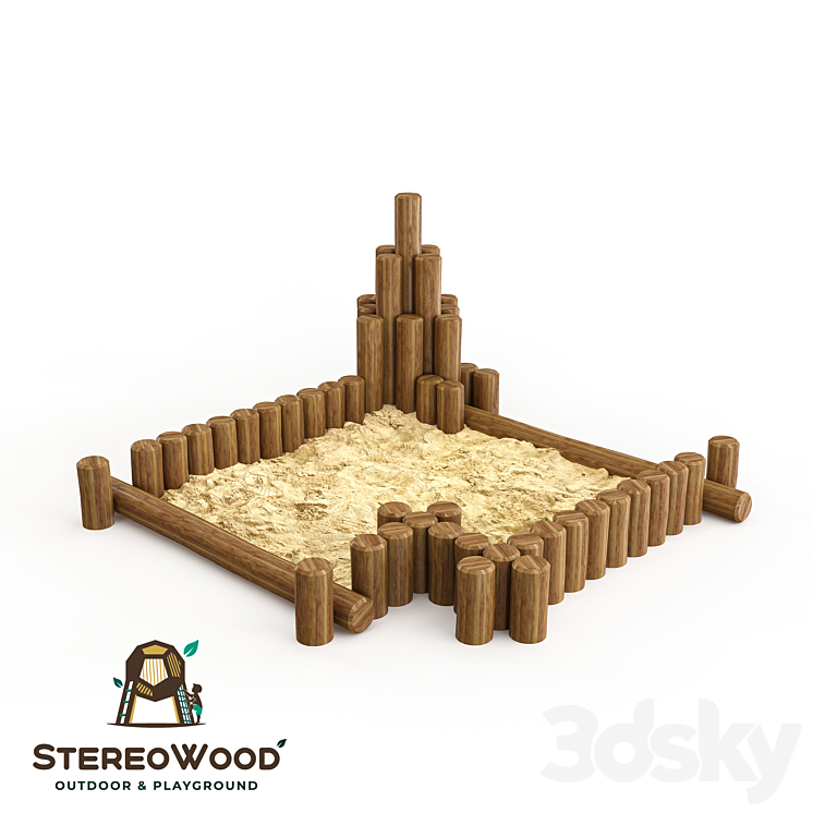 Sandbox 3 - Playground - 3D model