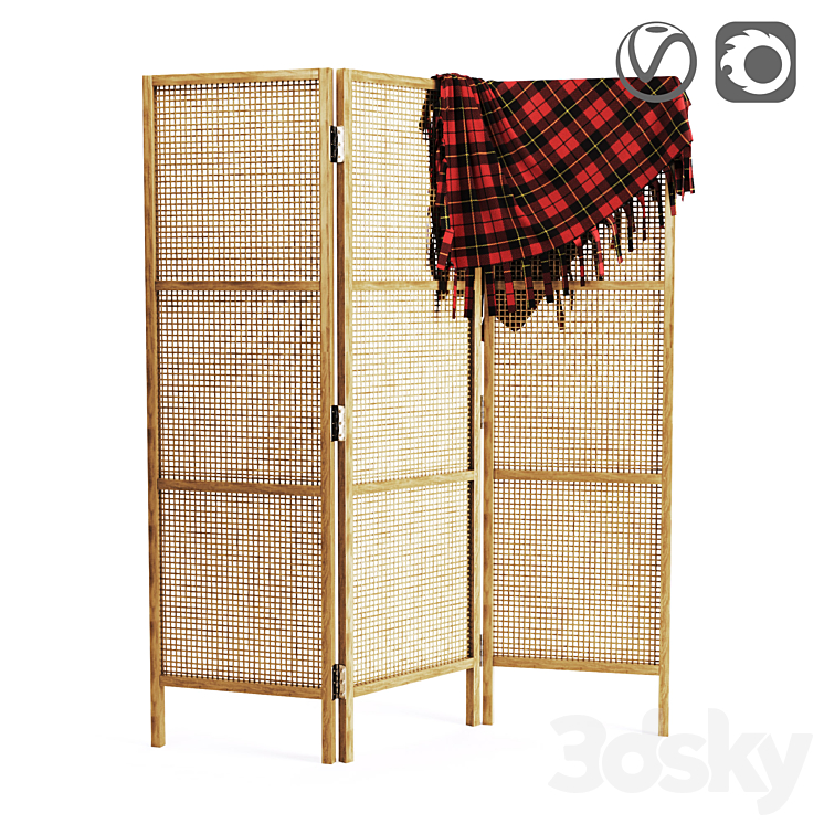 Screen made of bamboo and weaving Masaya - Other decorative objects ...