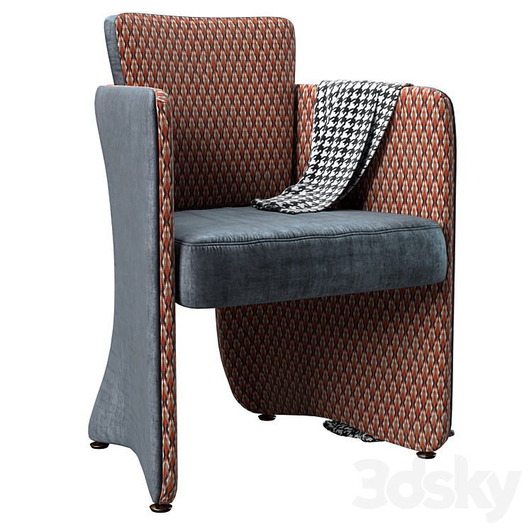 Quinti Anna armchair - Arm chair - 3D model