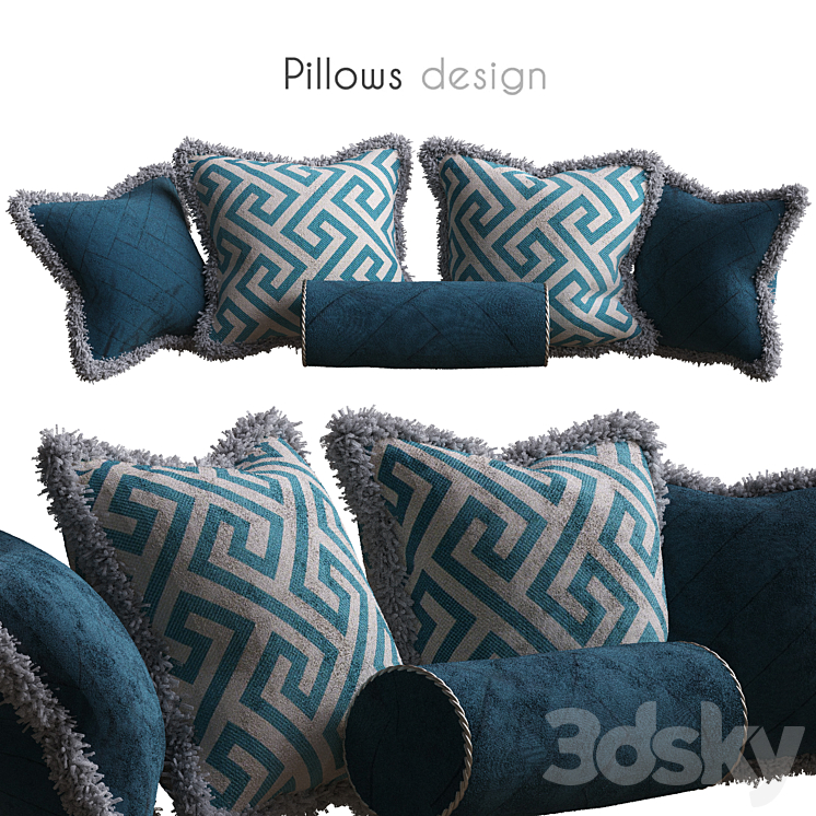 Pillow 02 - Pillows - 3D model