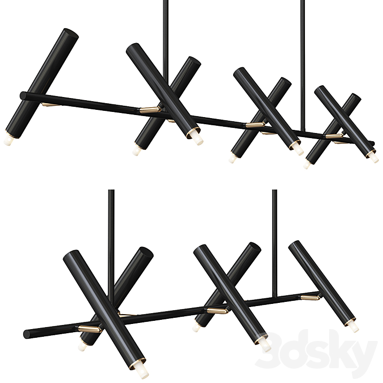 Rod L - Technical lighting - 3D model