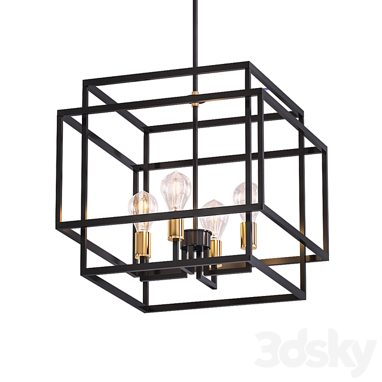 Сube - Pendant light - 3D model