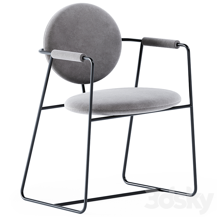 Gemma Chair by Baxter - Chair - 3D model