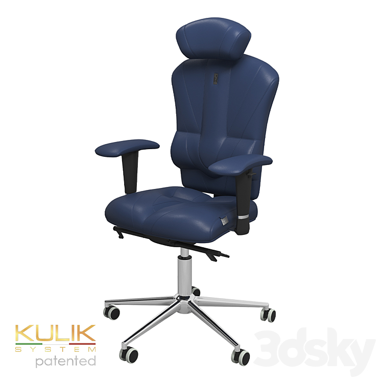 OM Kulik System VICTORY ergonomic chair - Office furniture - 3D model