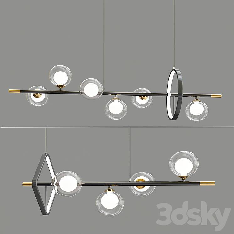 DAGFRID A series of luminaires in the form of a composition of matt ...