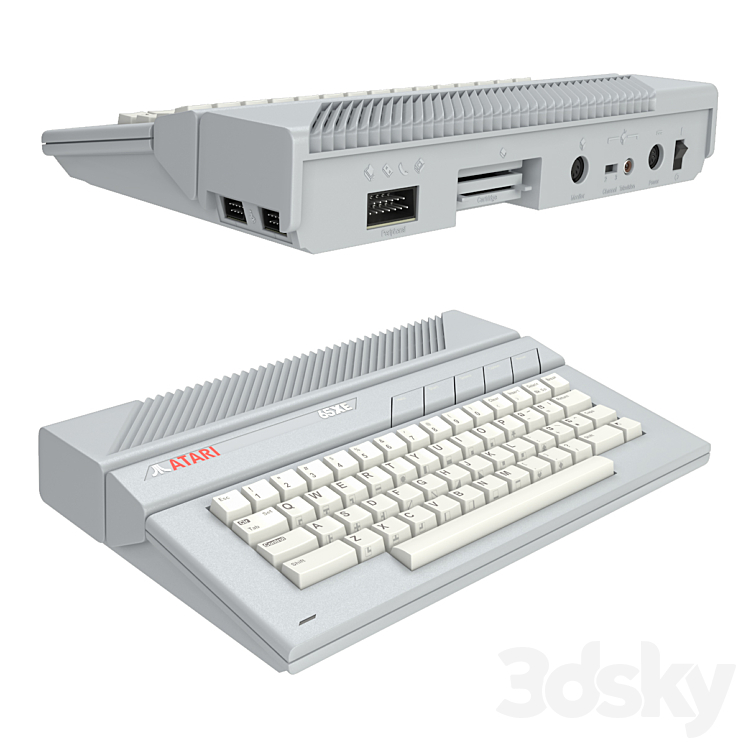 Atari 65XE - PC & other electronics - 3D model
