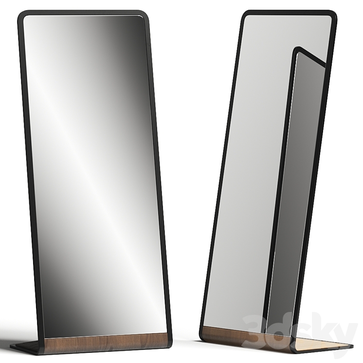 Praddy Arc Floor Mirror - Mirror - 3D model