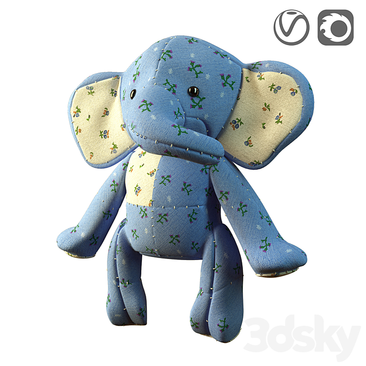 Ollie - Toy - 3D model