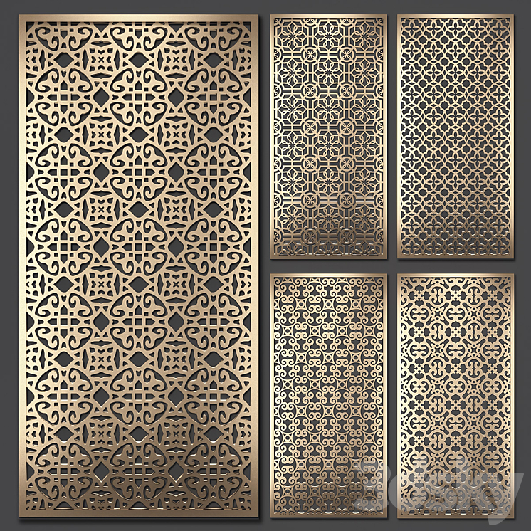 Decorative partition - Other decorative objects - 3D model
