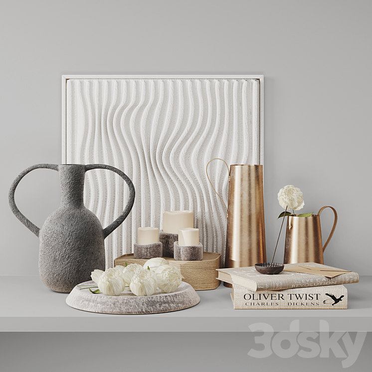 Decorative light set - Decorative set - 3D model