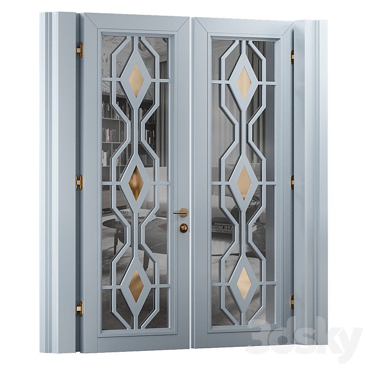 Door for interior №4 - Doors - 3D model