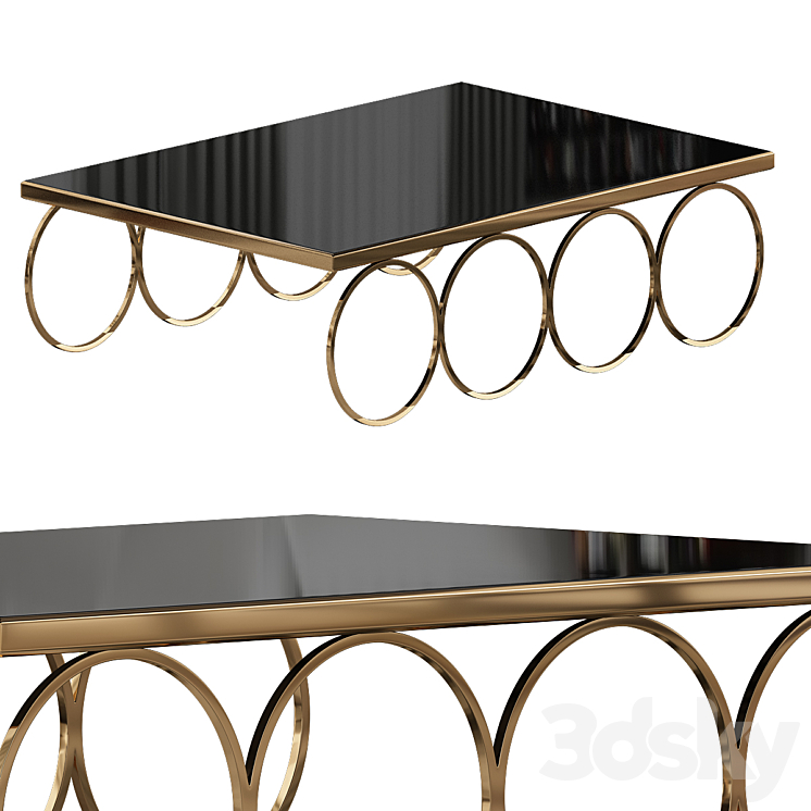 Dom Edizioni coffee talbe - Table - 3D model