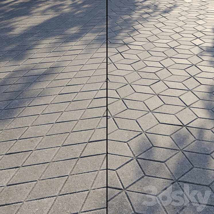 Paving Type 1 Set 15 - Paving - 3D model