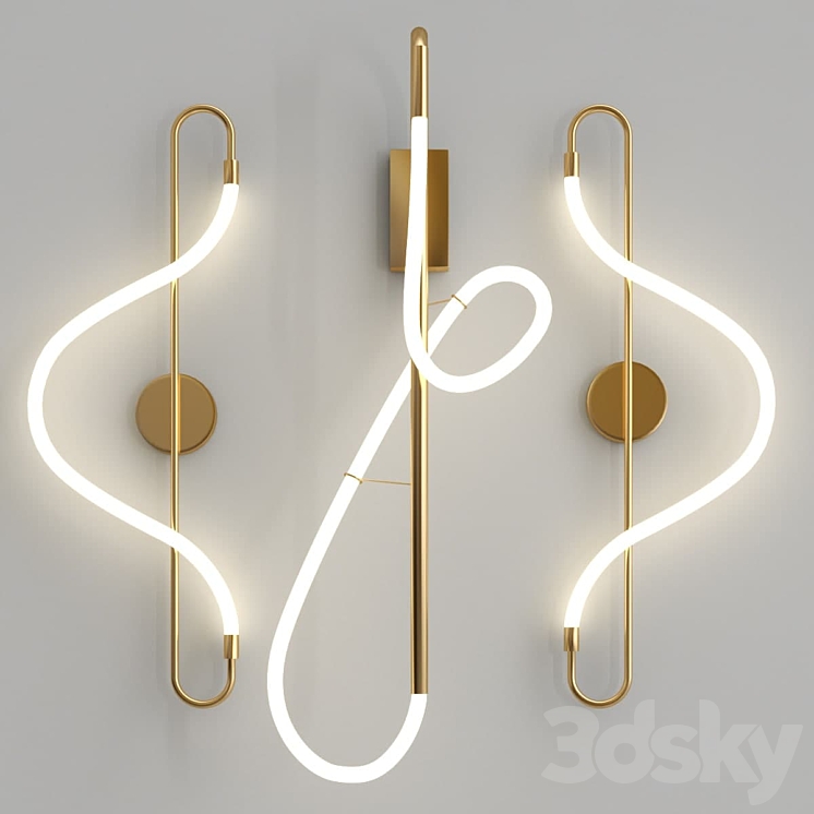 Sconce TRACK - Wall light - 3D model