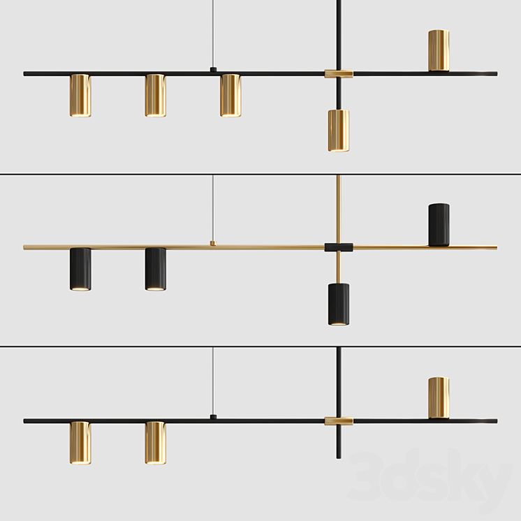Pendant light by aliexpress 1 - Pendant light - 3D model