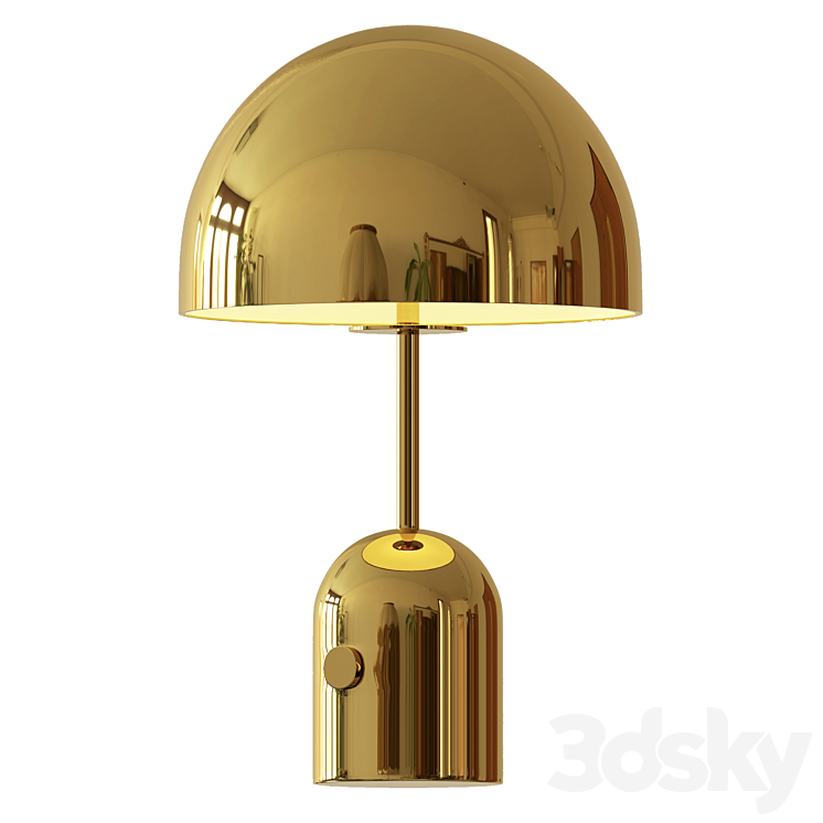 Top Dixon Bell Lamp - Table lamp - 3D model