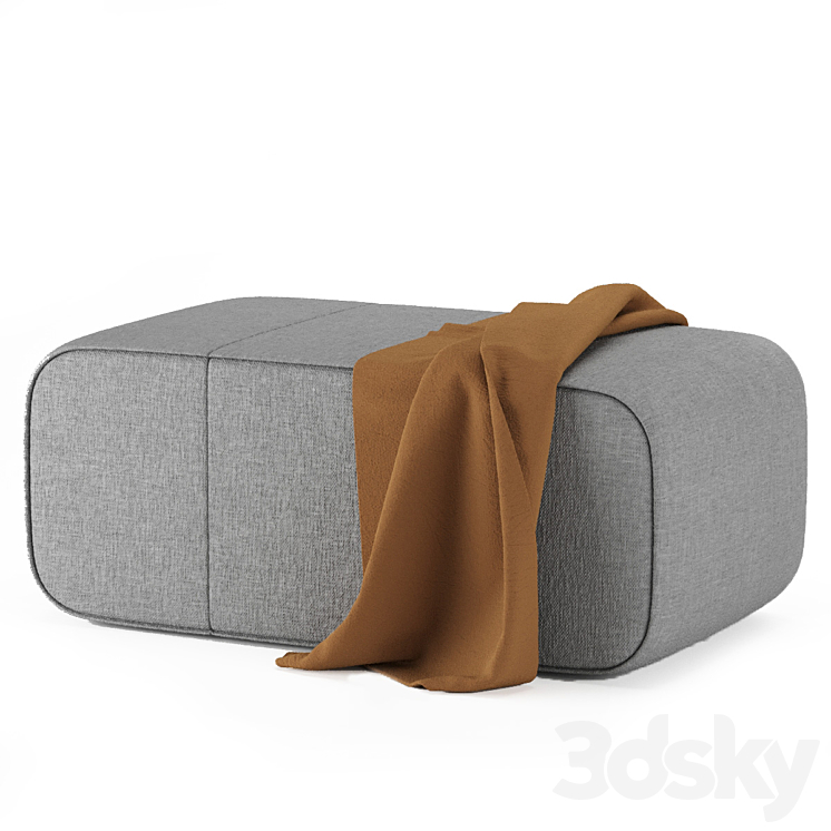 Modern seating puff - Other soft seating - 3D model