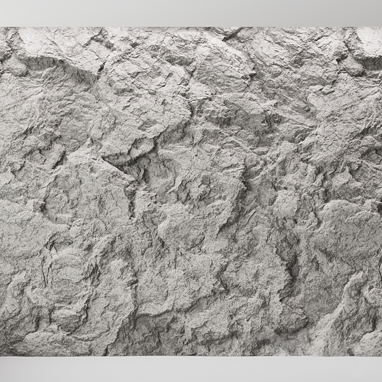 Rock cliff wall №30 - Stone - 3D model