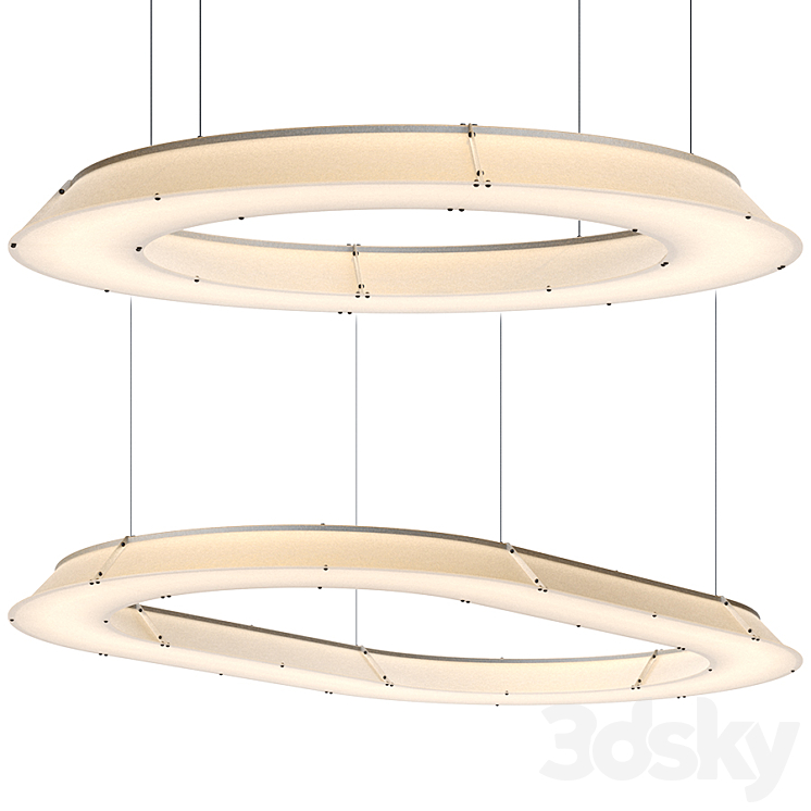Resident / Cast Light Pendant - Pendant light - 3D model