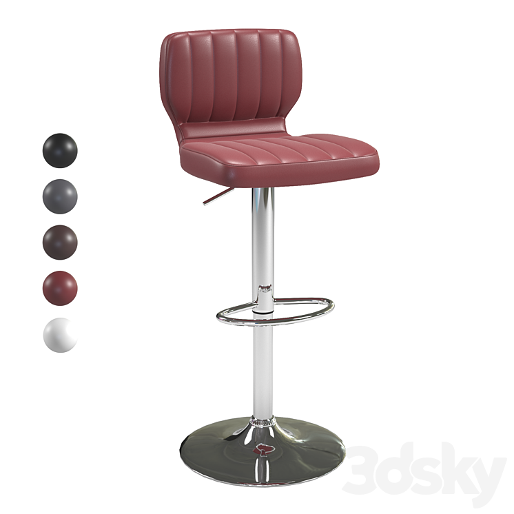 Bar stool CH-132330 - Chair - 3D model