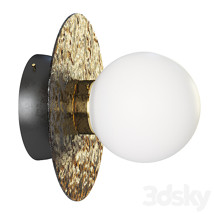 Handle Studio Art Deco 23.1 - Wall light - 3D model