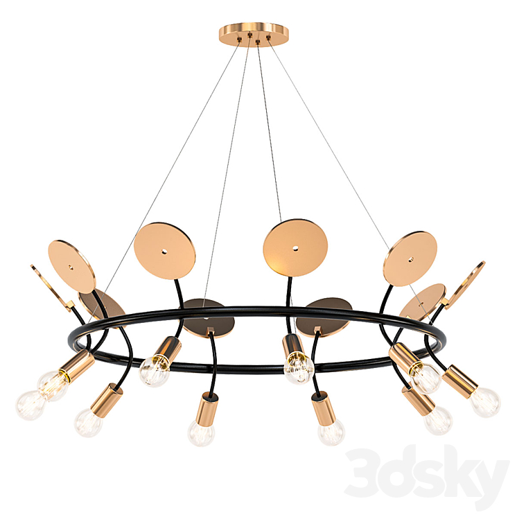 Fern - Pendant light - 3D model