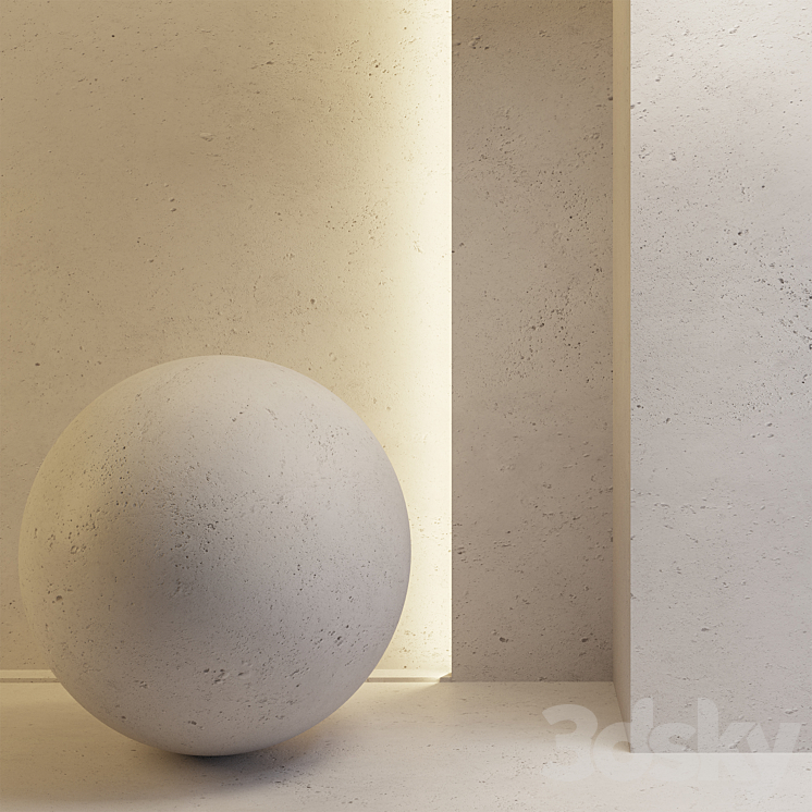 Light stone - Stone - 3D model