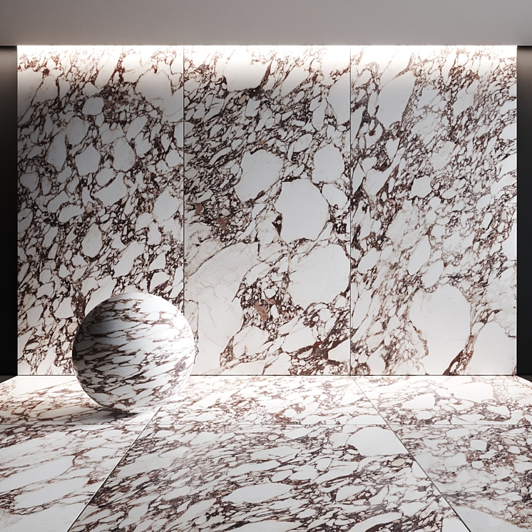 Ceramic Tiles Urbatek Porcelanosa Xlight Viola rosse - Tile - 3D model