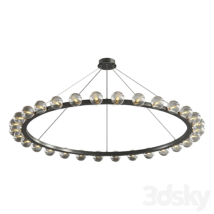Handle Studio Glass 08 - Pendant light - 3D model