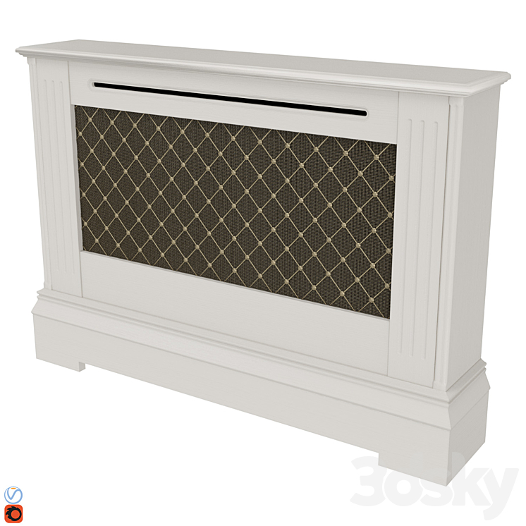 Decorative radiator shield_2 - Radiator - 3D model