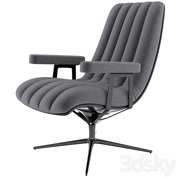 Healey lounge walter knol armchair - Arm chair - 3D model