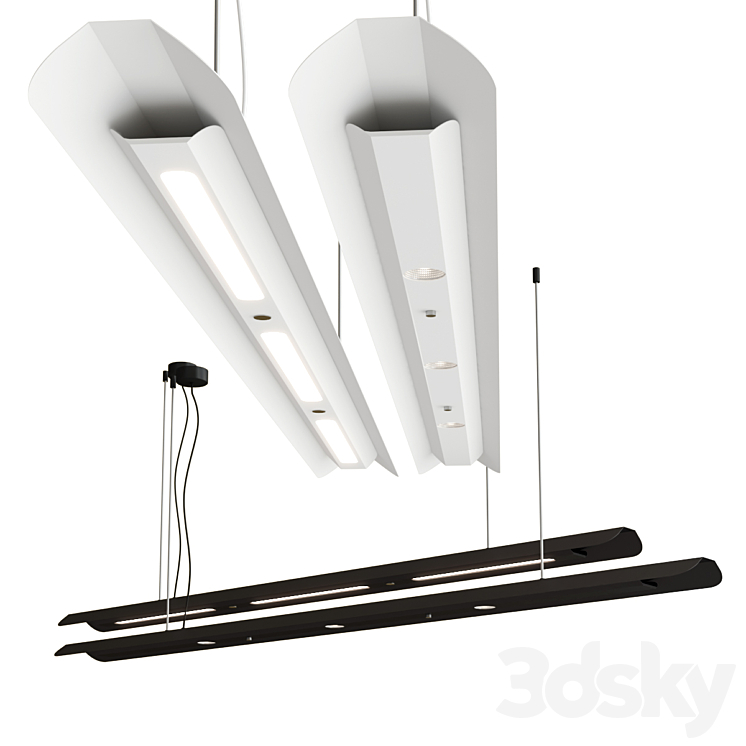 VECTRIS Z PENDANT LIGHT COLLECTION - Pendant light - 3D model