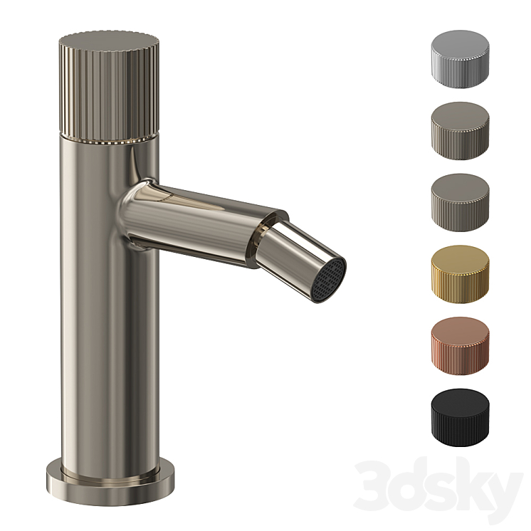 Single-lever bidet mixer Stella Sirius - Faucet - 3D model
