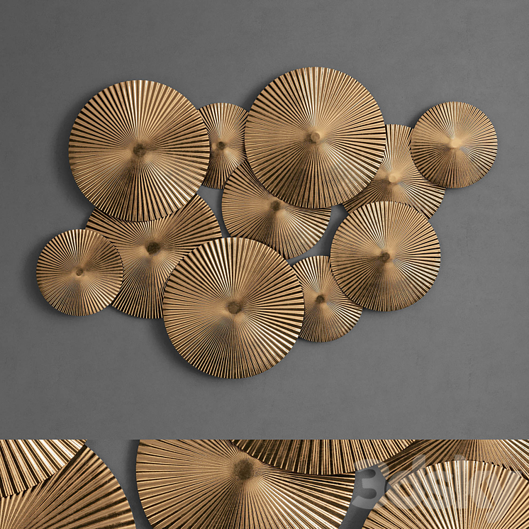 Wall Patterned 009 - Other decorative objects - 3D model