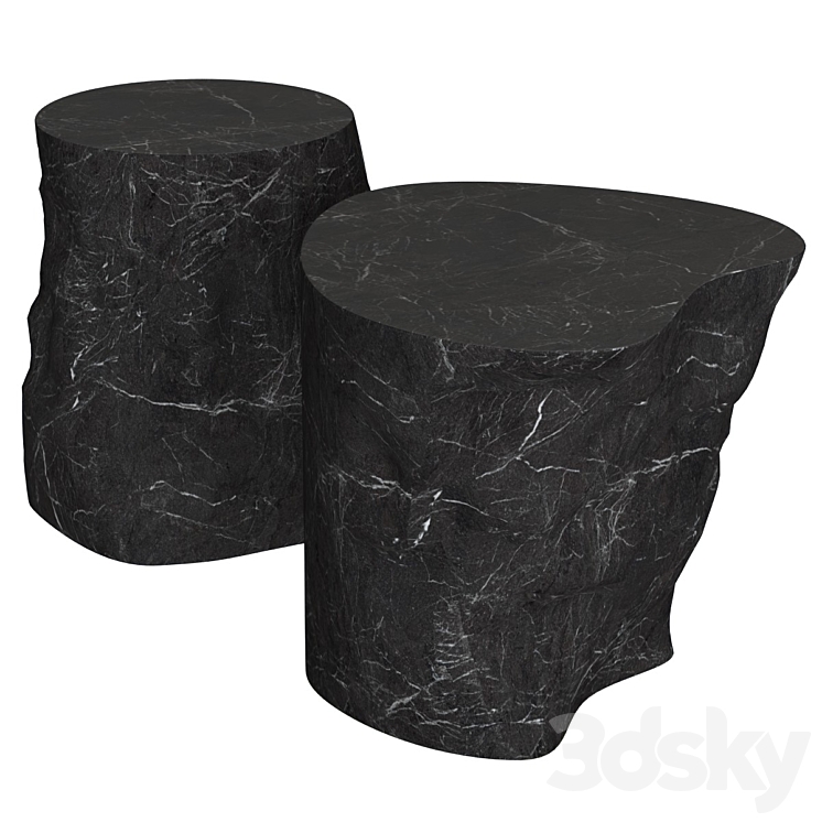 Stone coffee tables - Table - 3D model