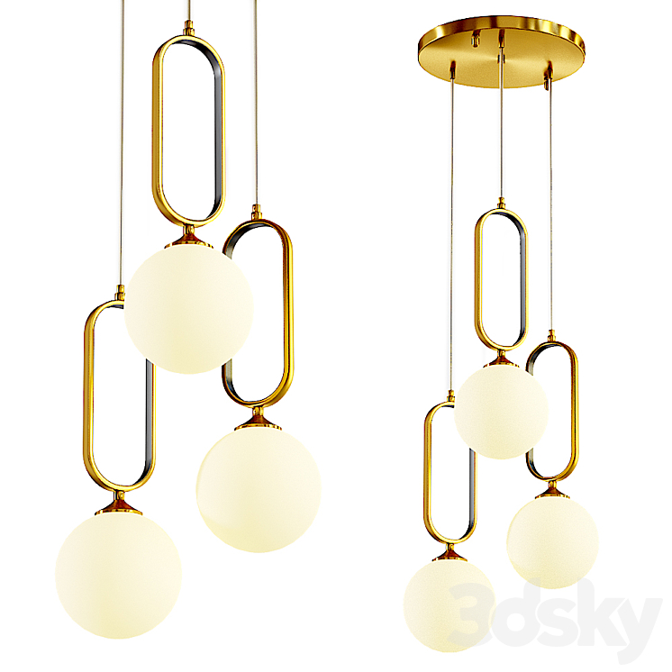 Aliexpress hanging lamp - Pendant light - 3D model