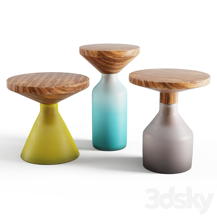 Congruent Series side tables (3 Models with Old and New Materials ...