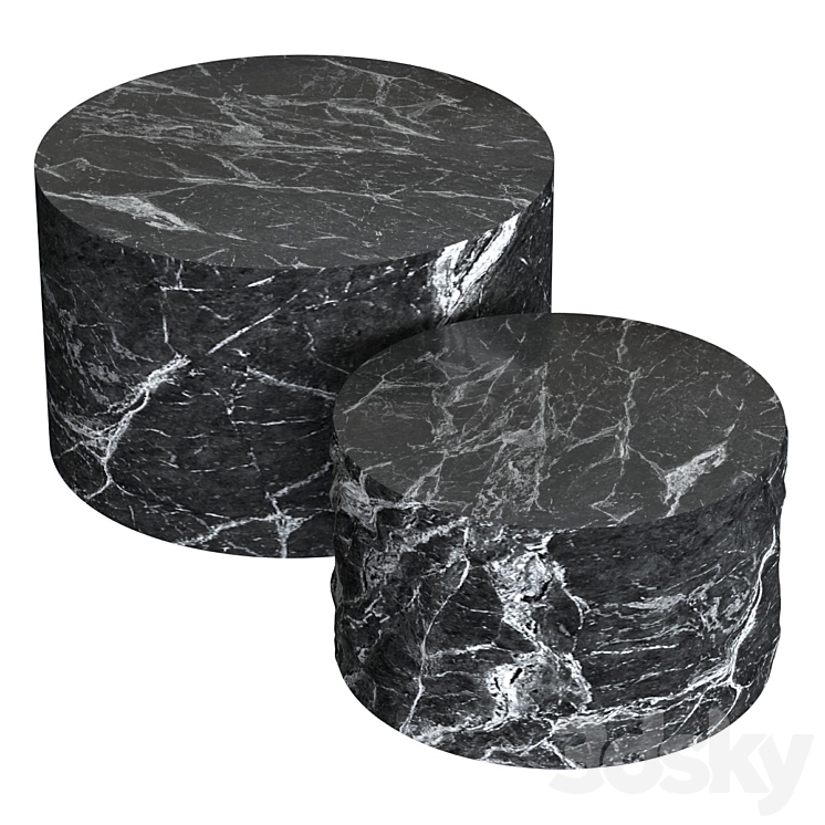 Stone coffee tables - Table - 3D model